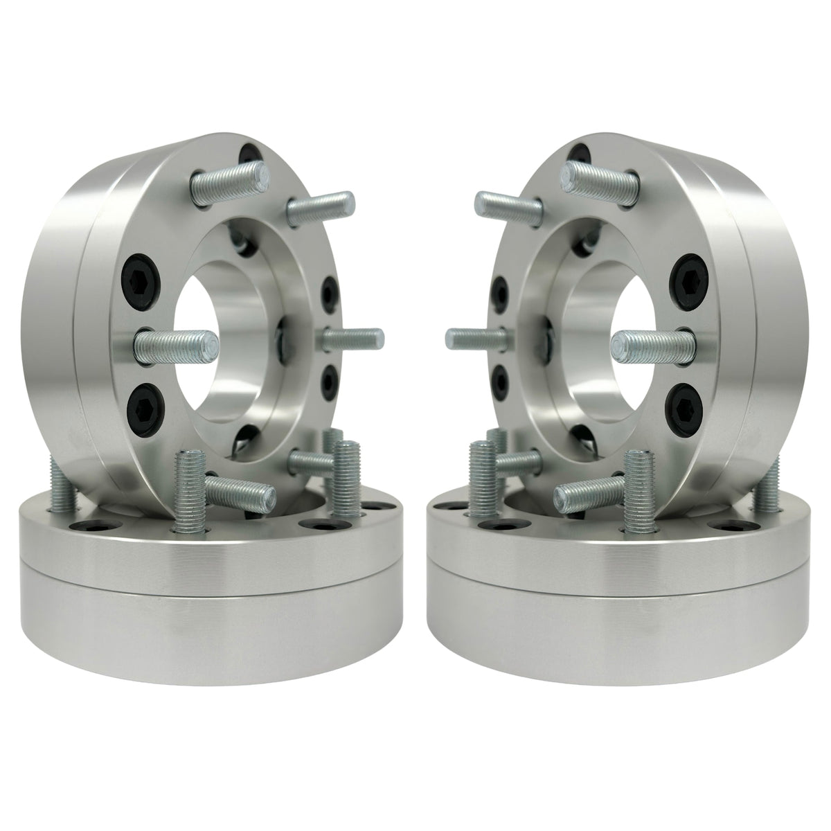 Jeep 5x5 to Chevy 6x5.5 Hubcentric Wheel Adapters 5 To 6 Lug Adapters ...