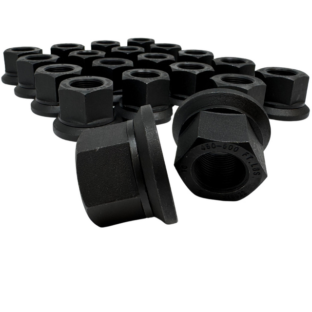 22x1.5 Heavy Duty Lug Nuts For 22.5 / 24.5 Alcoa Wheels Uni-Mount Nuts ...