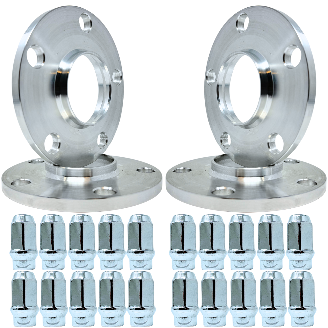 13mm C8 Corvette Camaro Hub Centric Wheel Spacers 1/2 Inch 5x120 66.9 ...