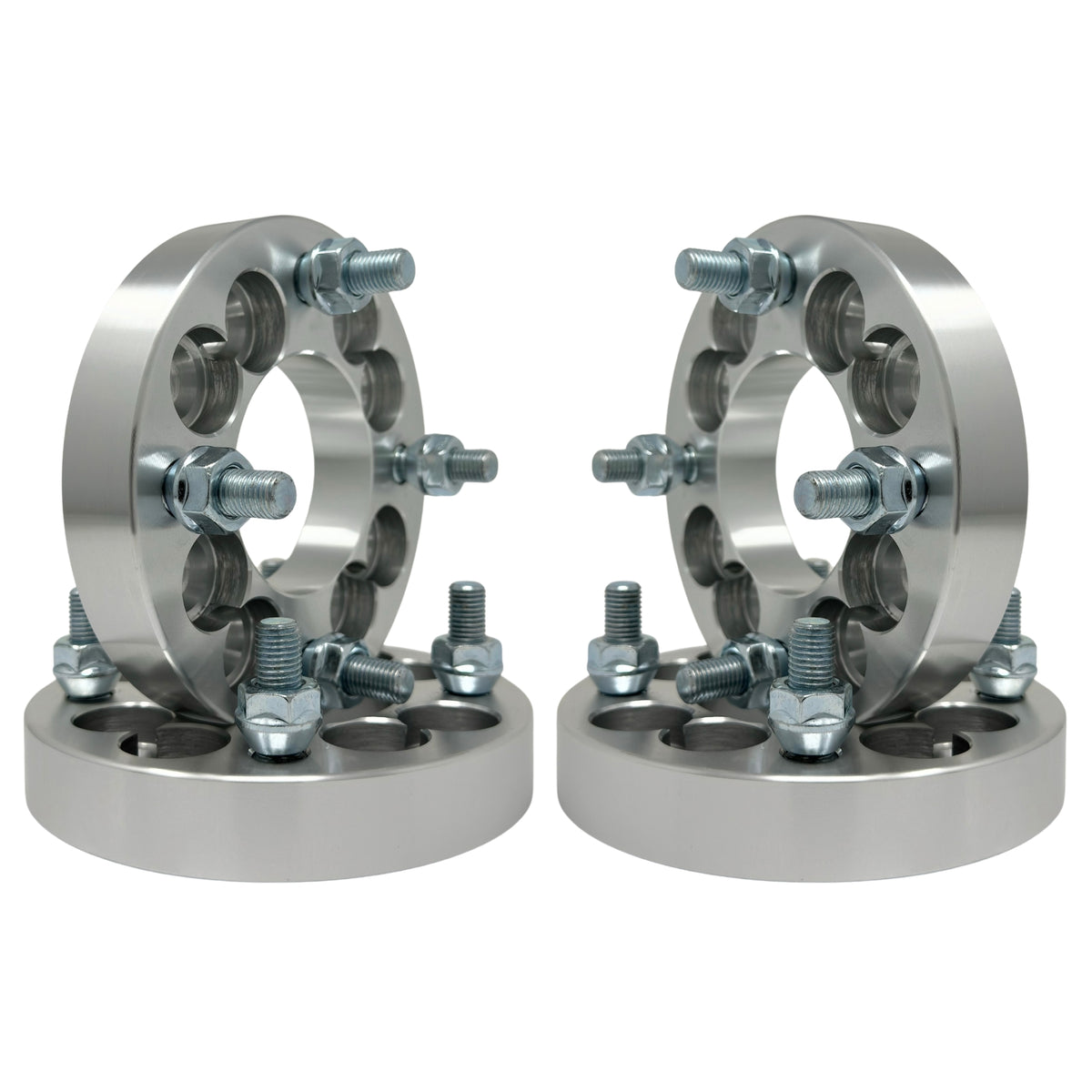 4x100 or 4x4.25 to 4x4.5 Wheel Adapters Spacers 1" Inch 25mm 12x1.5 ...